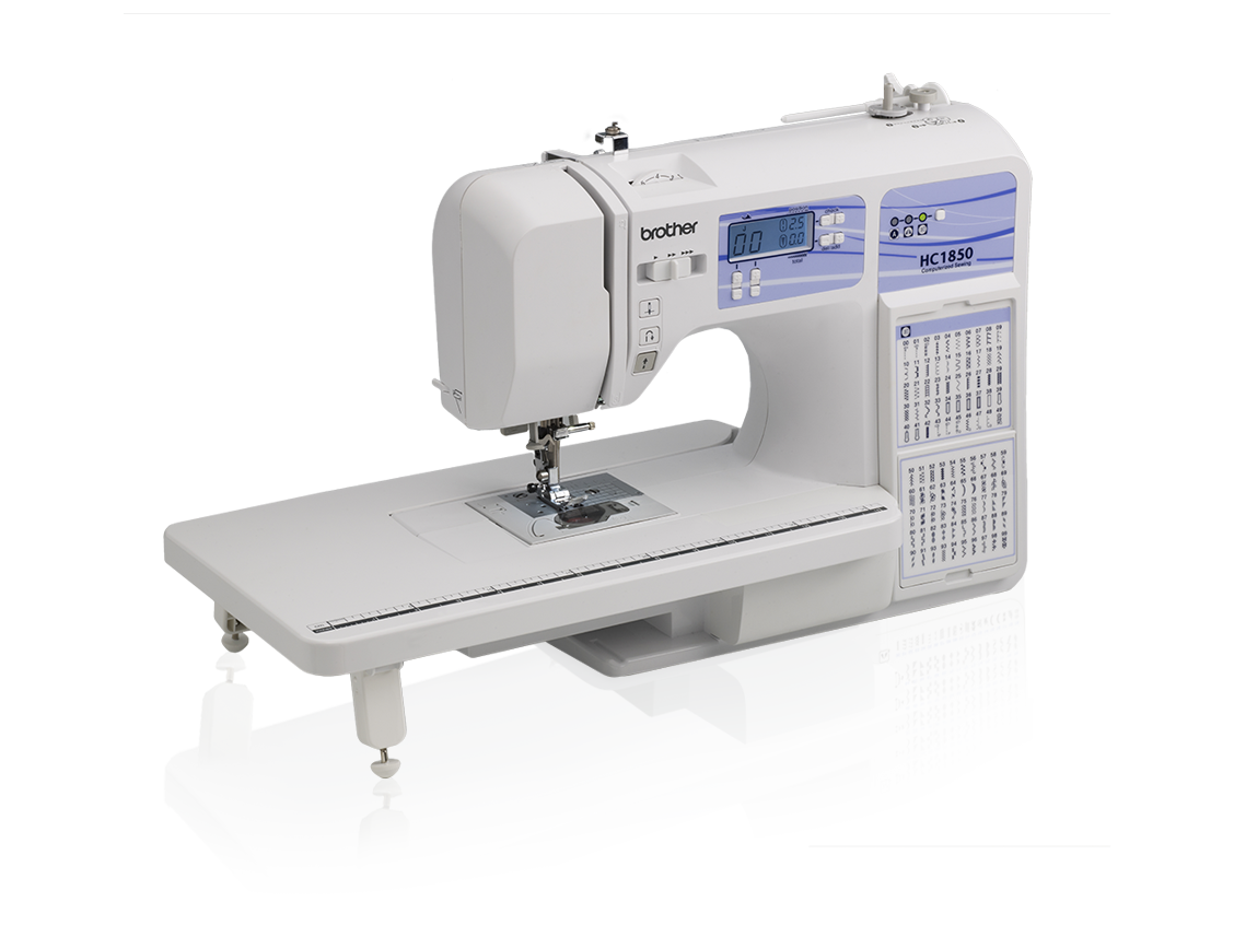 HC1850 | Máquina de coser computarizada de 185 puntadas con mesa ancha ...